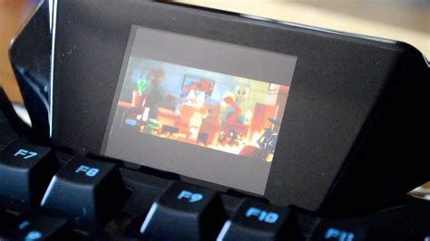 Logitech G19S Gaming KeyBoard Screen Overview! - YouTube