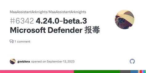 beta Microsoft Defender 报毒 Issue MaaAssistantArknights MaaAssistantArknights
