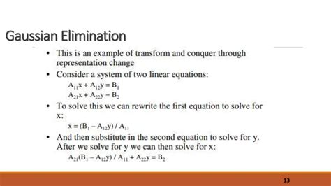 Week 11 Transform And Conquer Algorithm Design Techniquepptx