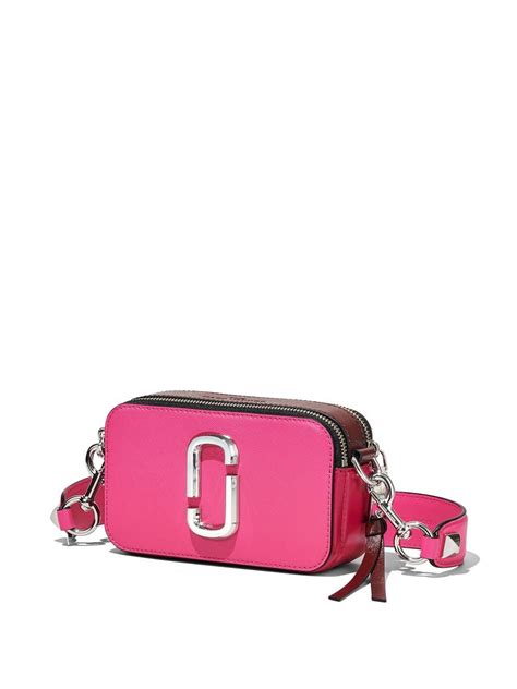 marc jacobs the snapshot camera bag pink farfetch