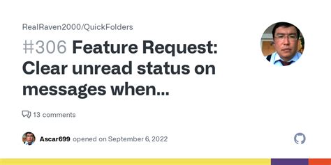 Feature Request Clear Unread Status On Messages When Dragging Them To