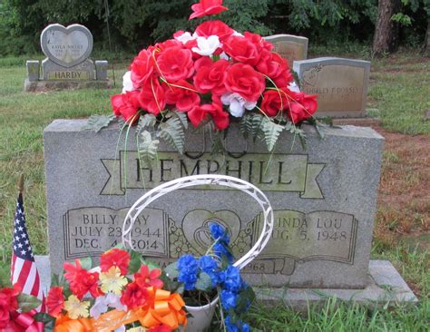 Billy Ray Hemphill 1944 2014 Find A Grave Memorial
