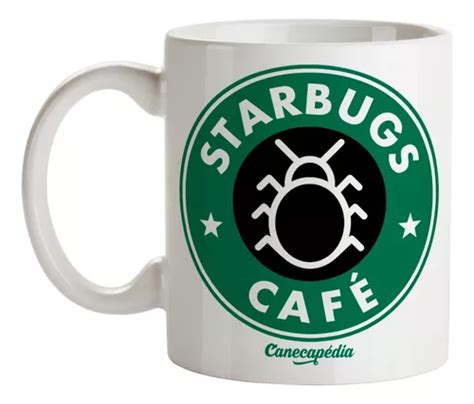 Caneca Xícara Starbugs Bug Dev Geek Programador Starbucks