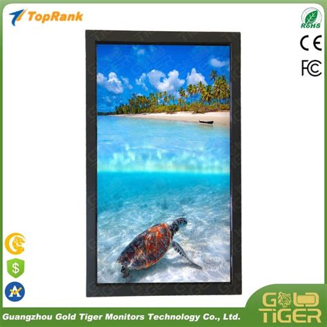 Industrial Custom 27 Inch Infrared High Resolution Touch Screen Monitor