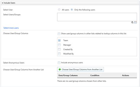 How To Specify Column Permissions Based On User Role