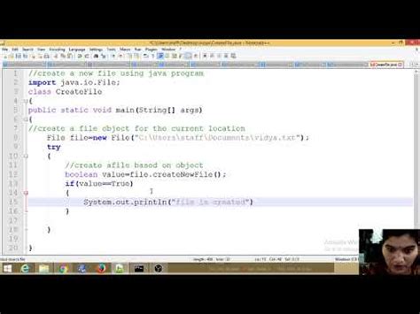 Create New Text File Using Java YouTube