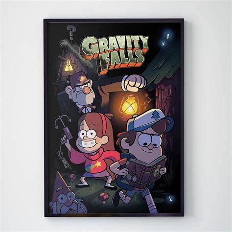 Постери Гравіті Фолз Купити постери в рамі Gravity Falls