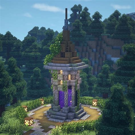 Foxel Minecraft BuilderはInstagramを利用しています Nether Portal Design Thank you for supporting me