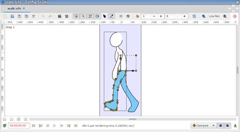 Interface Synfig Animation Studio