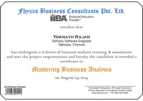 Mastering Business Analysis Ppt