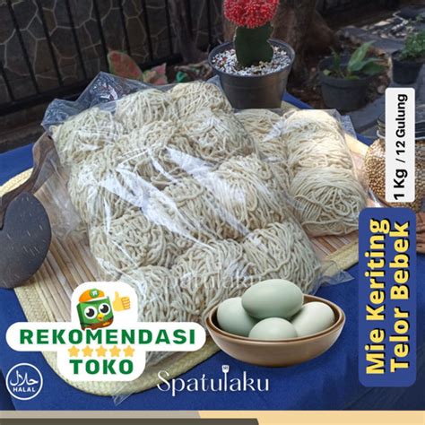 Jual Mie Mentah Keriting Spesial Telur Bebek Untuk Mie Ayambakmi