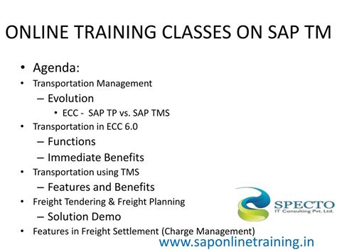 Ppt Sap Tm Online Training Classes By Real Time Experts Powerpoint Presentation Id7197523