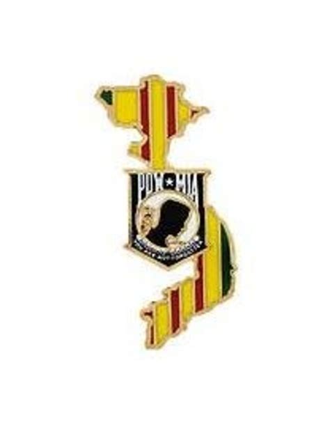 Pin Vietnam POW MIA Country Military Outlet