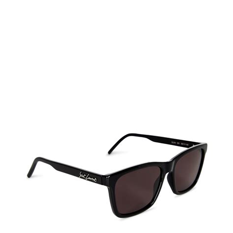 Saint Laurent Saint Laurent Sunglasses Sl 318 Unisex Black Flannels