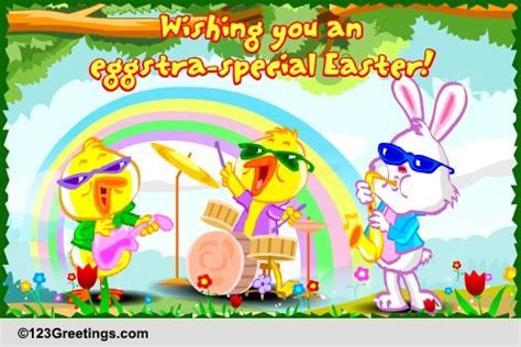 Eggs Tra Special Easter Free Happy Easter Ecards Greeting Cards 123