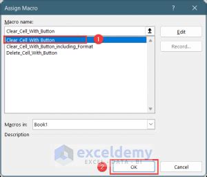 How To Clear Cells In Excel With Button With Detailed Steps