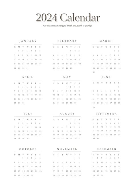 2024 Calender Digital Calender Artofit