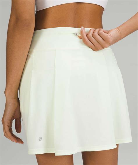 Lululemon Pace Rival Mid Rise Skirt Extra Long Elixir Lulu Fanatics