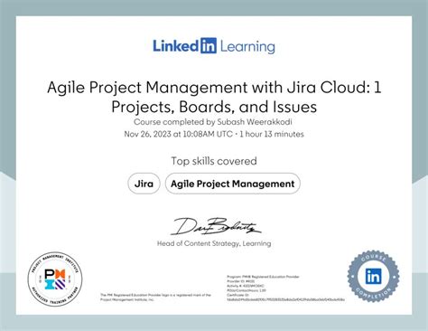 Subash Weerakkodi On Linkedin Certificate Of Completion