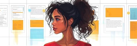 Premium Photo American Woman Designing User Interfaces Mobile Apps In