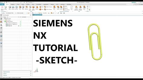 Siemens NX Tutorial SKETCH YouTube