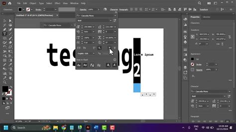 how to create superscript and subscript in adobe illustrator youtube