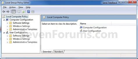Local Group Policy Editor Open Tutorials
