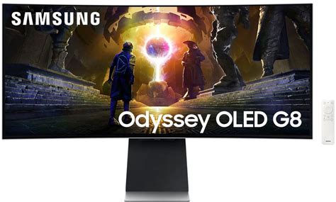 Samsung 34 Odyssey Qd Oled G8 Curved Ultra Wqhd 175hz Freesync Prem