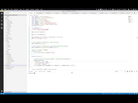 Part 3 Setup Project Using Nodejs Expressjs Mongodb YouTube