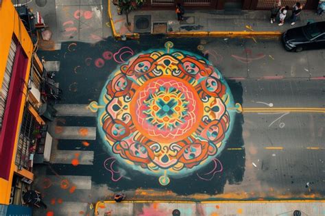 View With Drone Premium Ai Generated Image