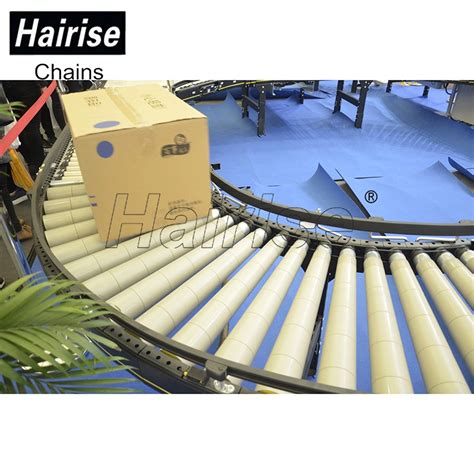 Power Power Free Roller Conveyor For Cargo Transportation