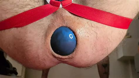 Jaw Dropping Moment From Big 9cm Wide Ball Up My Ass Gay Amateur