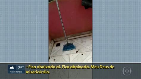 Vídeo Tiroteio Intenso Esta Manhã No Complexo Do Alemão Rj2 G1