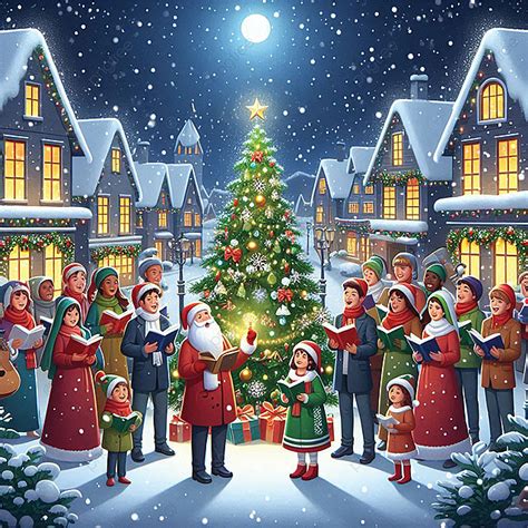 Holly Jolly Cheer Background Merry Cheer Christmas Background Image