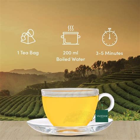 Turmeric Moringa Herbal Tea Tisane 100 Count Vahdam® Usa