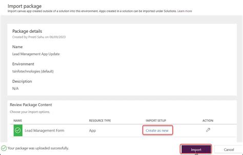 Power Apps Import Package Error Something Went Wrong Please Try Again