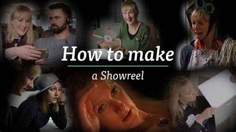 How To Make A Showreel Youtube