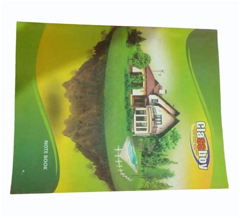 Hard Bound White 95 Gsm Single Line Writing Notebook A4 At Rs 21 In
