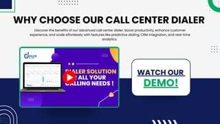 Call Center Dialer Software Best VICIdial Solution Dialerking PPT