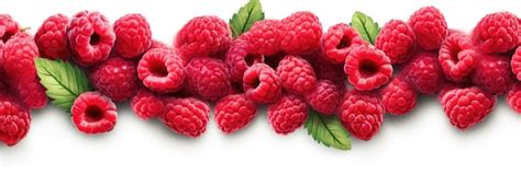 Premium Photo Raspberry On A White Background