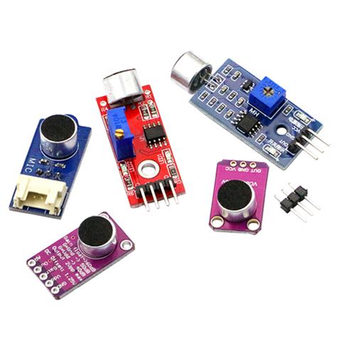Sound Sensor Module Voice Control Switch Sound Detection Whistle Switch Amplifier Microphone