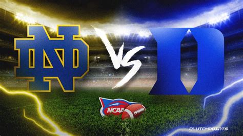 Notre Dame Vs Duke Prediction Odds Pick How To Watch Week 5