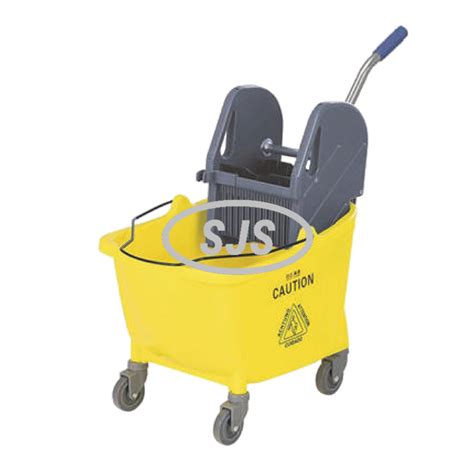 Single Mop Bucket Complete Down Press 32l Superior Janitorial