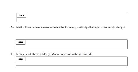 Solved Problem 3 10 Points Flip Flop Timing Consider The Chegg