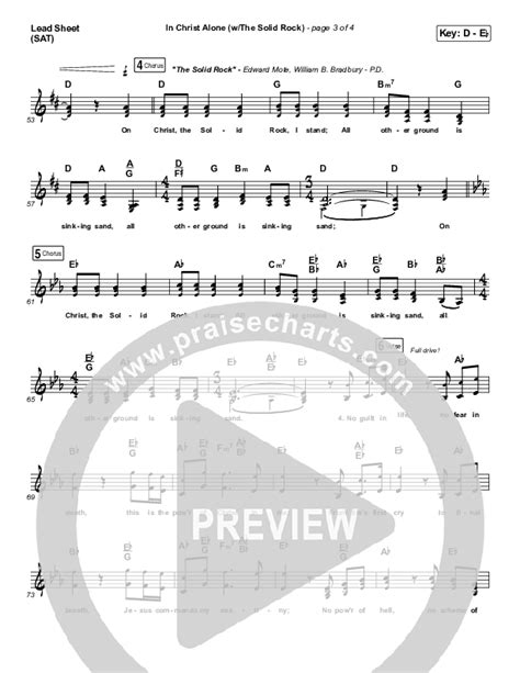 In Christ Alone Sheet Music Pdf Travis Cottrell Praisecharts