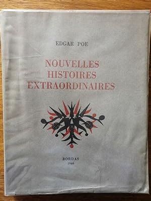 Nouvelles Histoires Extraordinaires POE Edgar Allan Fantastique Terreur Imaginaire