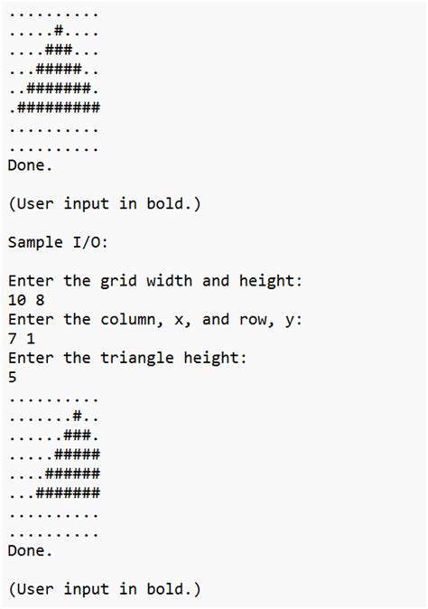 solved apex at column 5 row 1 the apex is formed from a