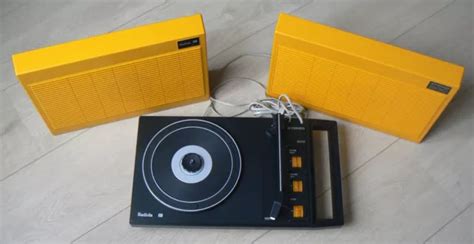 Tourne Disques Platine Vinyle Vintage 70s Radiola Stéréo 200 Eur
