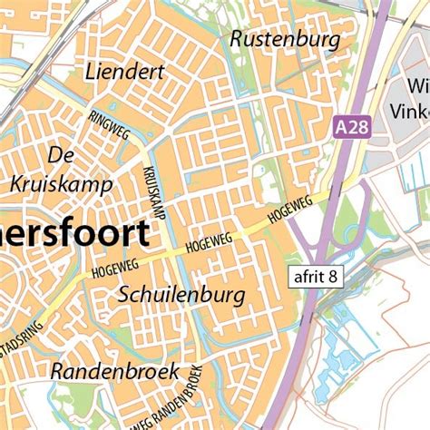 Amersfoort Kaart Plattegrond