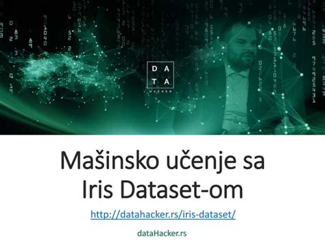 Najpopularniji Data Science Dataset Za Učenje 005 Ppt